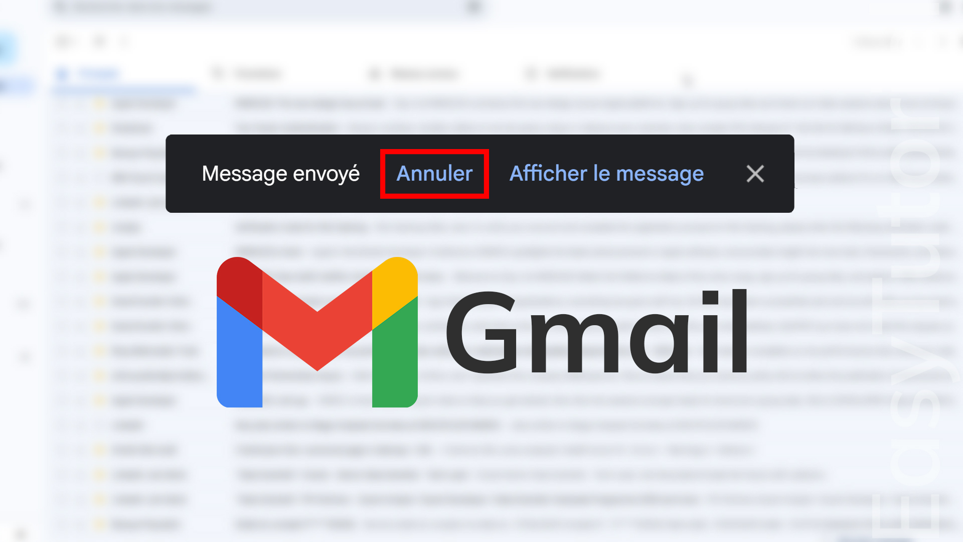 Gmail : Annuler un message (mail) déjà envoyé - EasyTutoriel